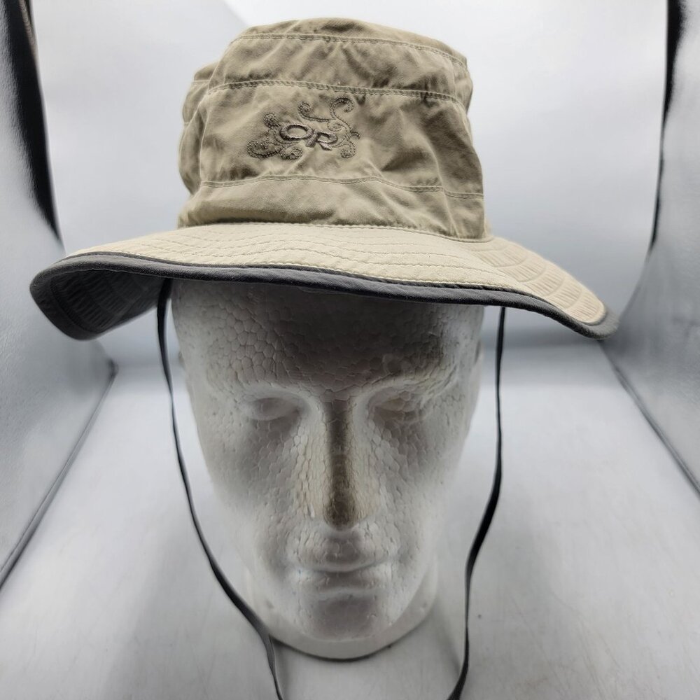 Outdoor Research Beige Sun Hat Camping Hiking Wide Br… - Gem